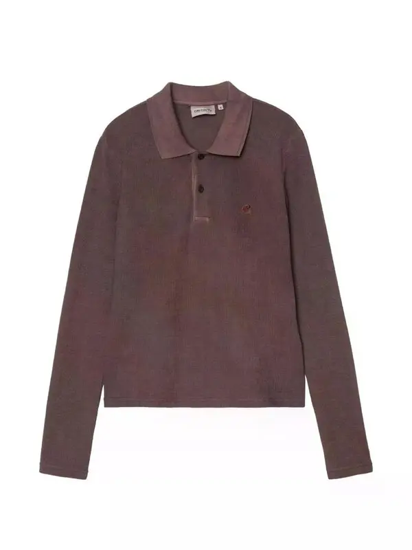 Carhartt Work In Progress Dora Long-sleeve Polo Shirt - Brown