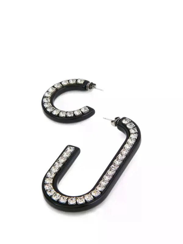 Isabel Marant Étoile Karlie Crystal-embellished Earrings - Black