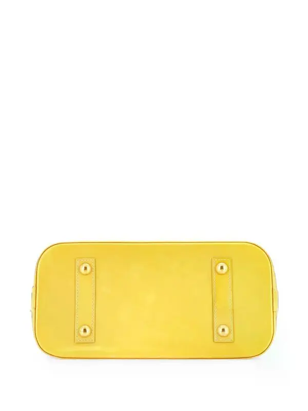 LOUIS VUITTON Alma Handbag Monogram Vernis Pm Satchel