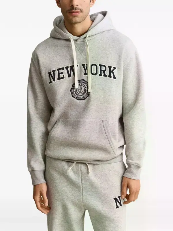 Gant Logo-patch Drawstring Hoodie
