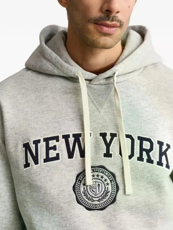 Gant Logo-patch Drawstring Hoodie