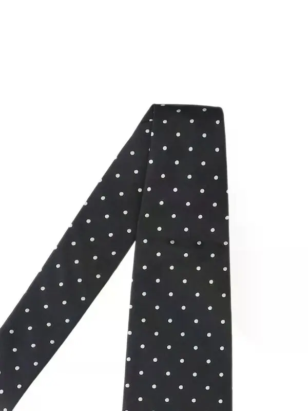 Junya Watanabe Polka-dot Silk Tie