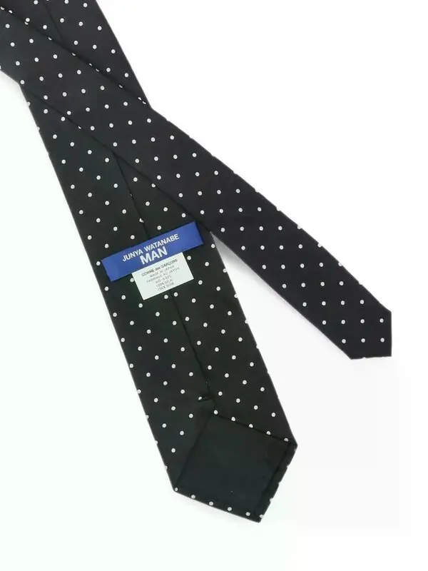 Junya Watanabe Polka-dot Silk Tie