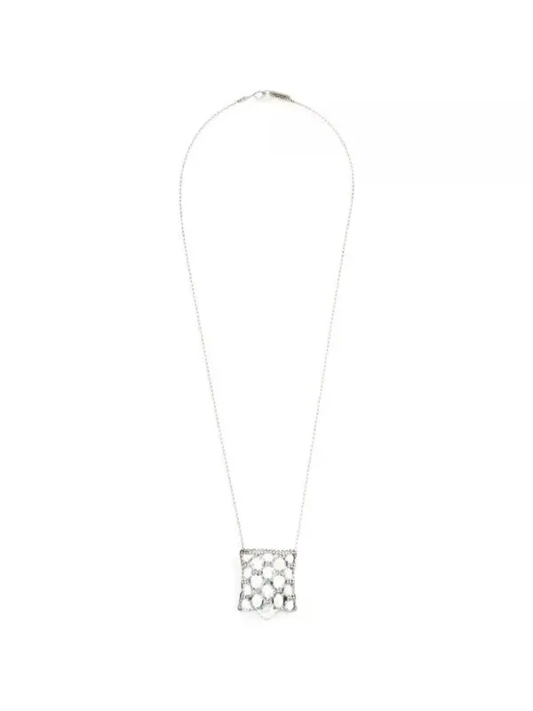 Isabel Marant Étoile Thalia Crystal-embellished Necklace - Silver