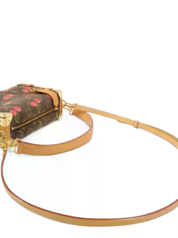 LOUIS VUITTON X Murakami Monogram Cherry Side Trunk Shoulder Bag