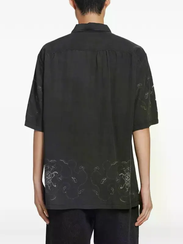 Our Legacy Every Floral-embroidered Shirt