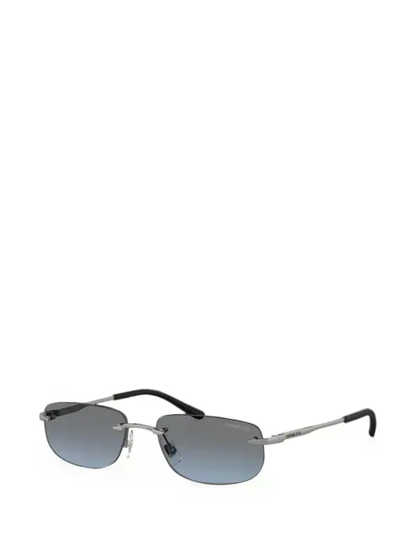 ARNETTE An3096 Rimless Oval-frame Sunglasses - Grey