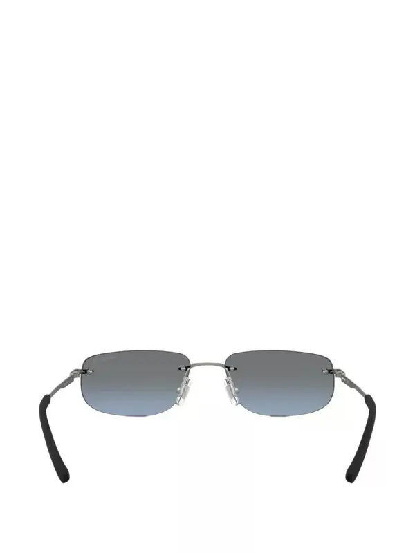 ARNETTE An3096 Rimless Oval-frame Sunglasses - Grey