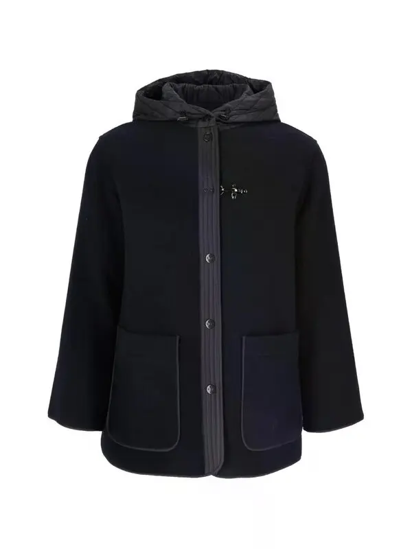 FAY Hooded Lobster-clasp Jacket