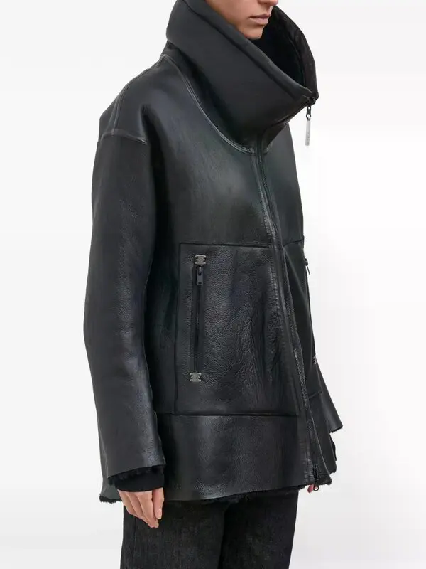 ISAAC SELLAM EXPERIENCE Oversized Sheepskin Coat
