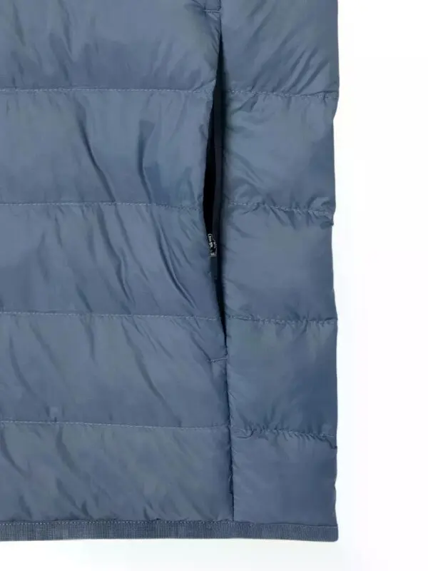 Lacoste Logo-patch Quilted Gilet - Grey