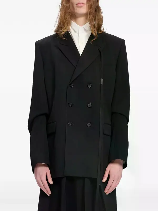 ANN DEMEULEMEESTER Waldus Double-breasted Blazer