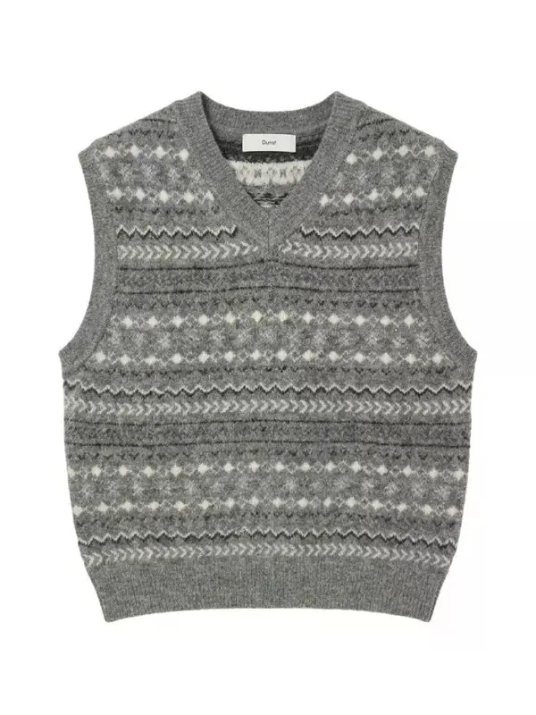 DUNST V-neck Knitted Vest