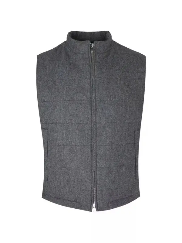 TOMBOLINI Quilted Wool Gilet