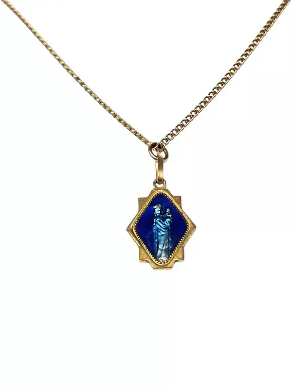 MADISON MAISON Virgin Mary Miraculous Pendant Necklace