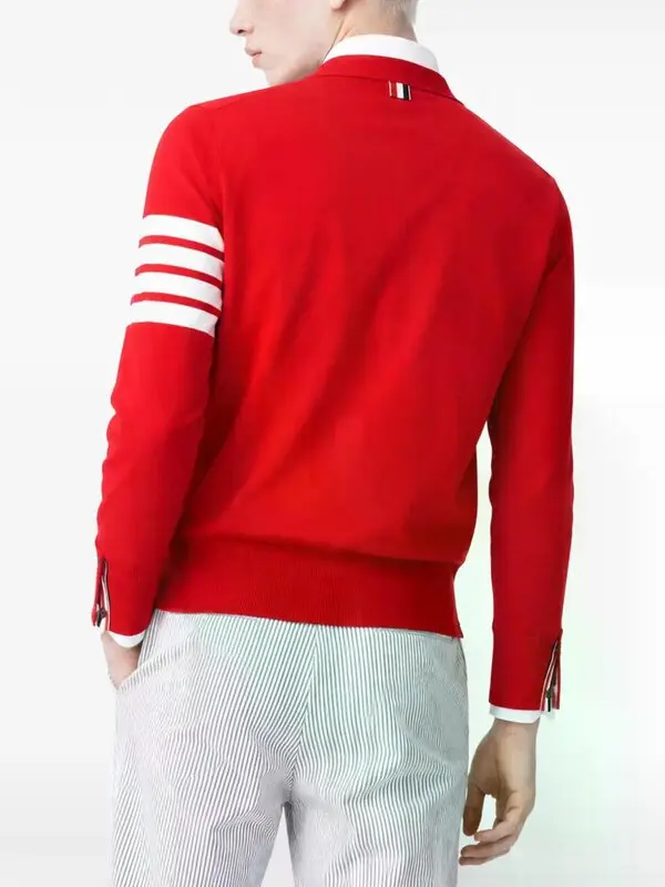 Thom Browne 4-bar Merino Wool Cardigan