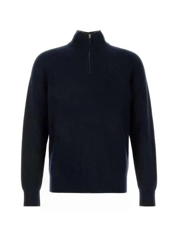 Zegna Quarter-zip Cashmere Sweater