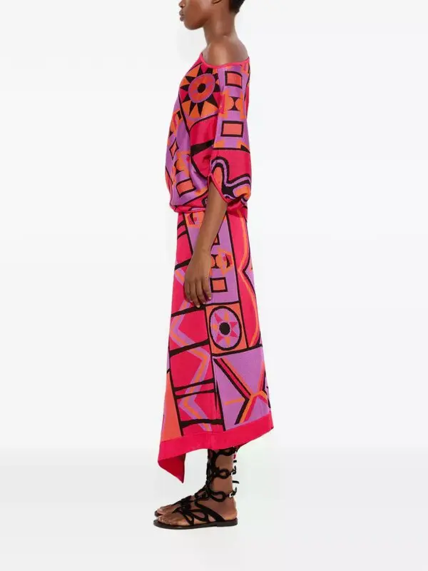 Emilio Pucci Jacquard Draped Top