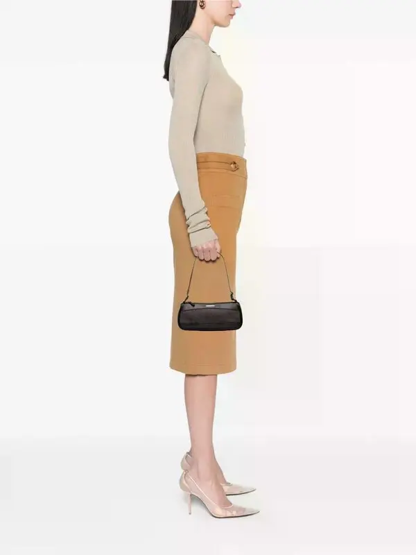 Gucci 2000-2015 Denim Web Shoulder Bag