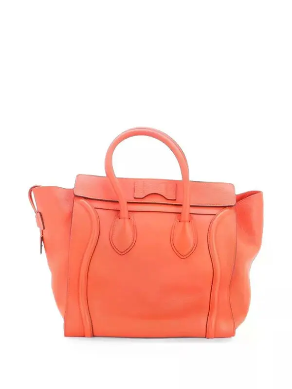 Celine Luggage Bag Grainy Leather Mini Tote Bag
