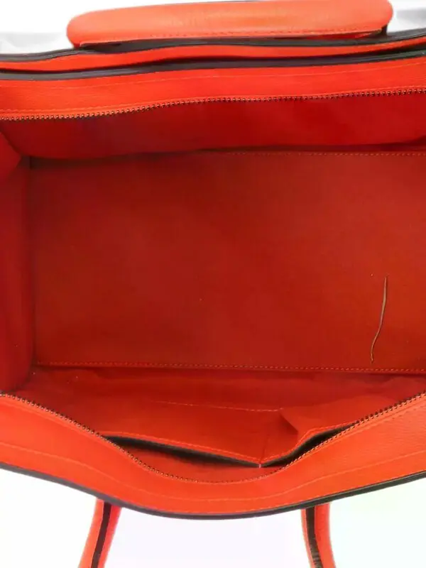 Celine Luggage Bag Grainy Leather Mini Tote Bag