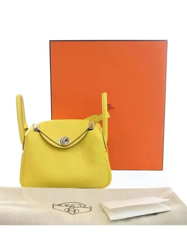 Hermès 2022 Mini Clemence Lindy 20 Satchel