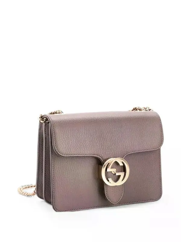 Gucci Interlocking Leather Small Shoulder Bag