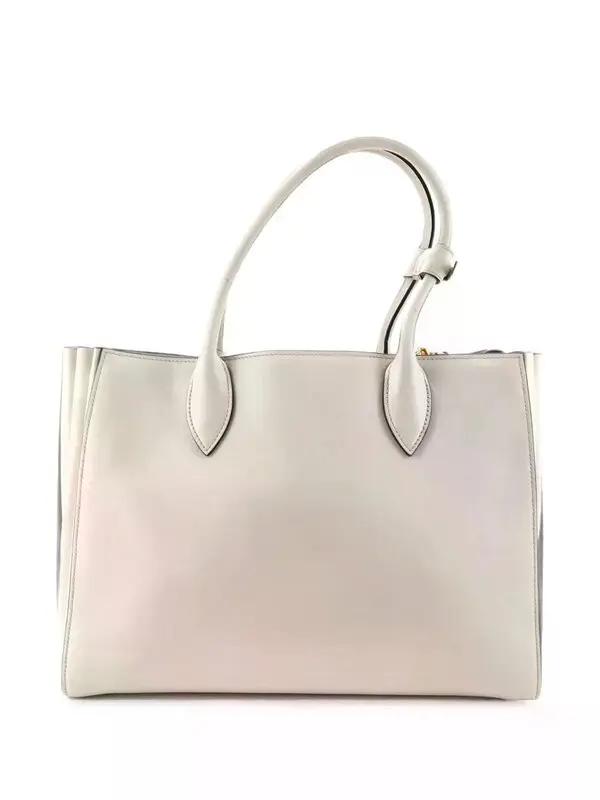 Prada Soft Bibliotheque City Calfskin Medium Tote Bag