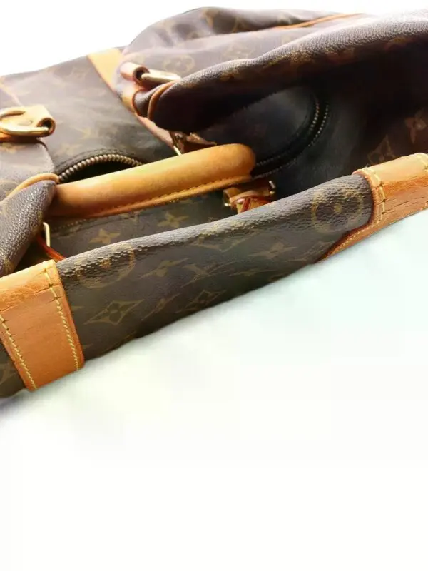 LOUIS VUITTON Keepall Bandoulière 55 Monogram Luggage - Brown