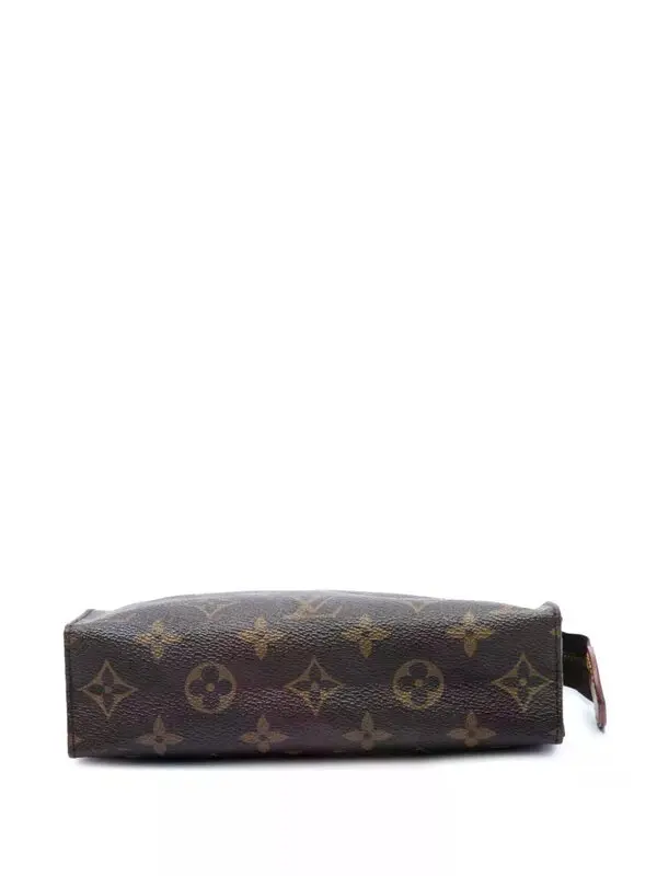 LOUIS VUITTON 1987 Monogram Toiletry Pouch 19 Clutch Bag