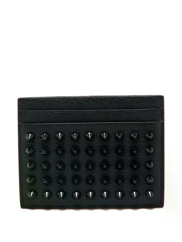 CHRISTIAN LOUBOUTIN Kios Spike Card Holder