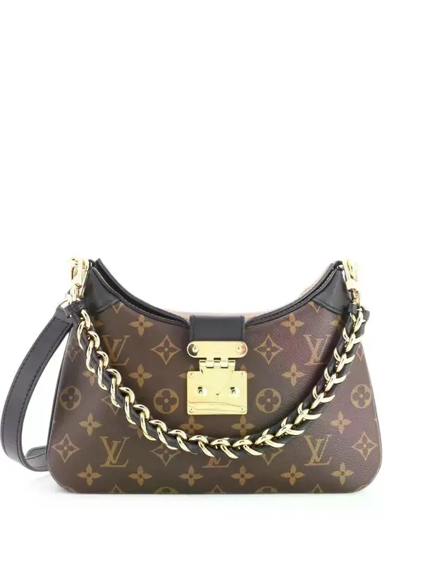 LOUIS VUITTON Twinny Handbag Monogram Canvas And Reverse Monogram Canvas With Leather Shoulder Bag