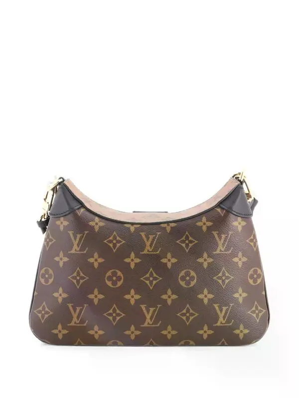 LOUIS VUITTON Twinny Handbag Monogram Canvas And Reverse Monogram Canvas With Leather Shoulder Bag