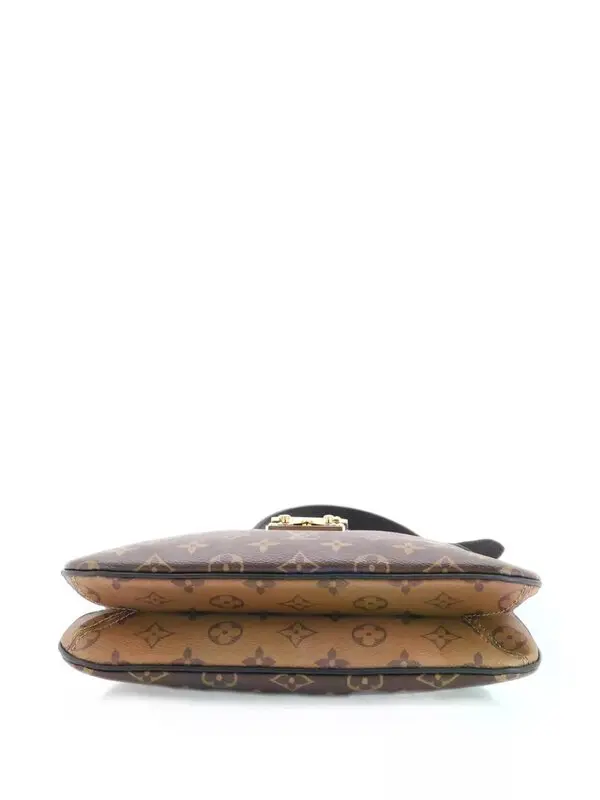 LOUIS VUITTON Twinny Handbag Monogram Canvas And Reverse Monogram Canvas With Leather Shoulder Bag