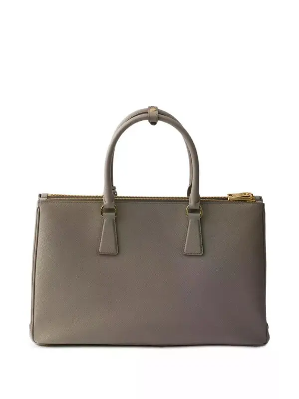 Prada Galleria Large Saffiano Leather Bag - Grey