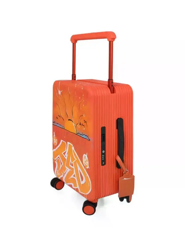 BUSCAR 1 Hand-painted Suitcase