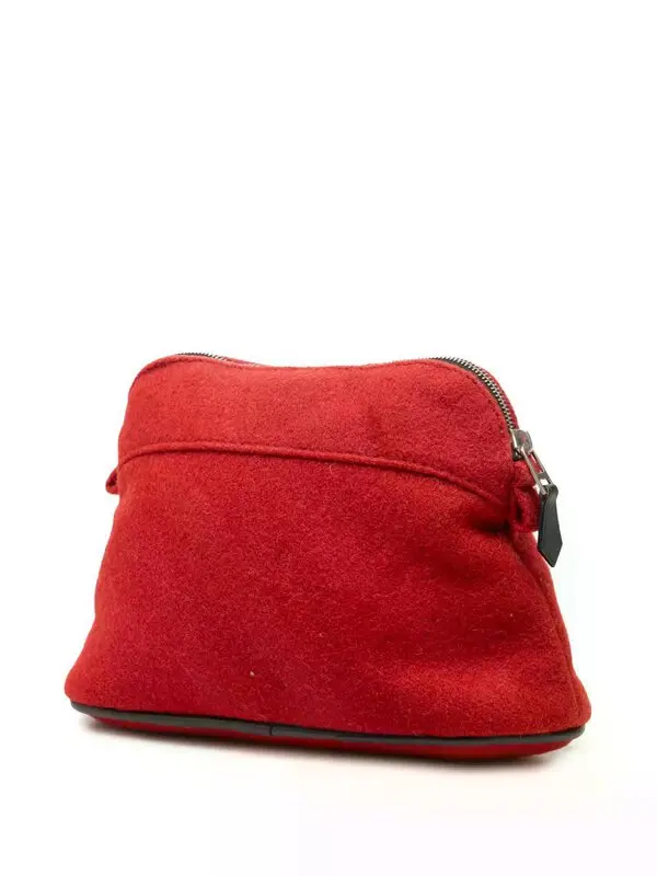 Hermès 20th Century Wool Bolide Pouch