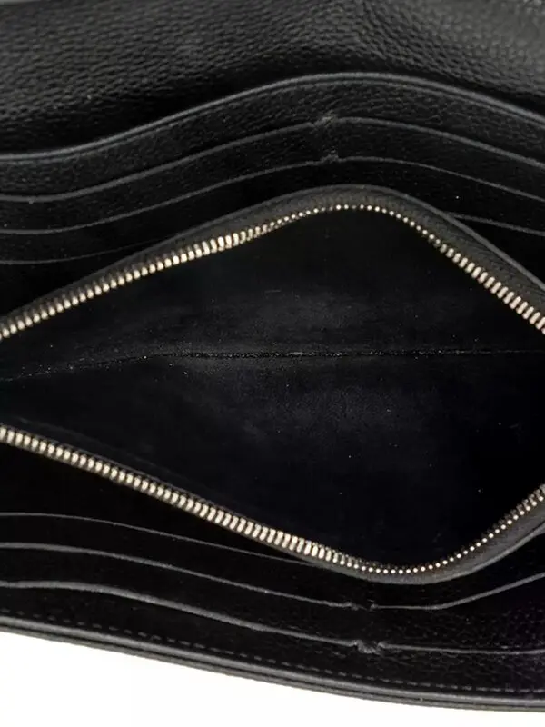 LOUIS VUITTON 2017 Monogram Mahina Iris Wallet Long Wallets