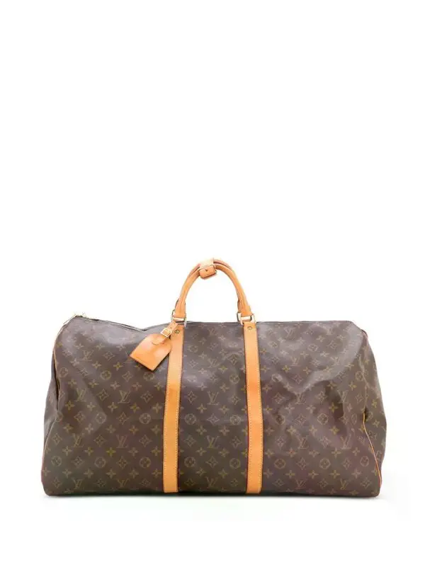 LOUIS VUITTON Keepall Bag Monogram Canvas 60 Travel Bag
