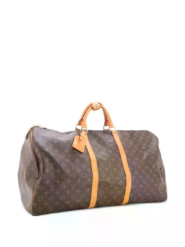 LOUIS VUITTON Keepall Bag Monogram Canvas 60 Travel Bag
