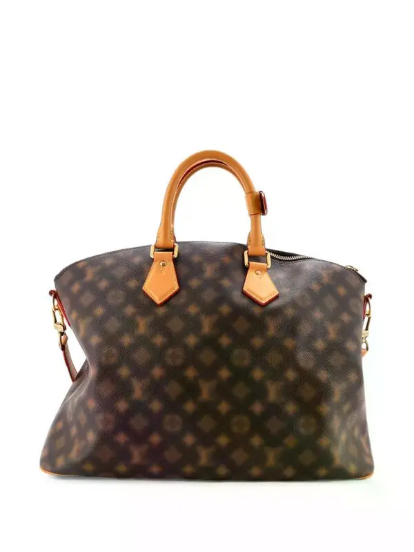 LOUIS VUITTON Neo Lockit Handbag Limited Edition Blurry Monogram Canvas Satchel