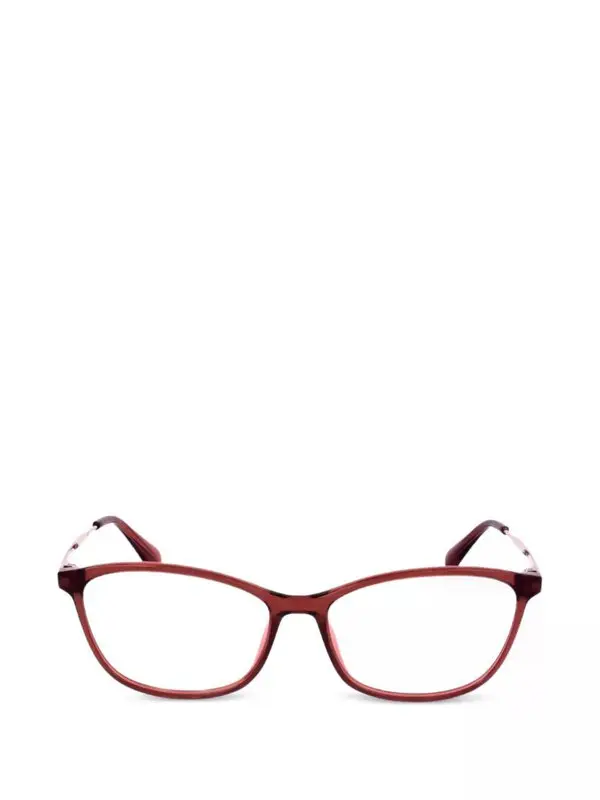 MAX&CO. Rectangle-frame Glasses - Red