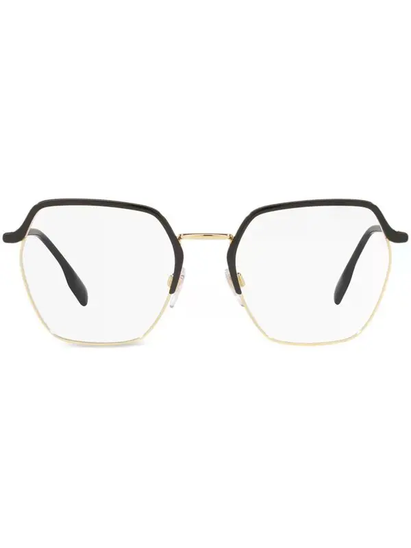 Burberry Geometric-frame Glasses - Black