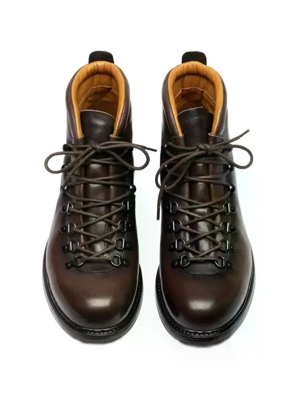 Officine Creative Leather Lace-up Boots