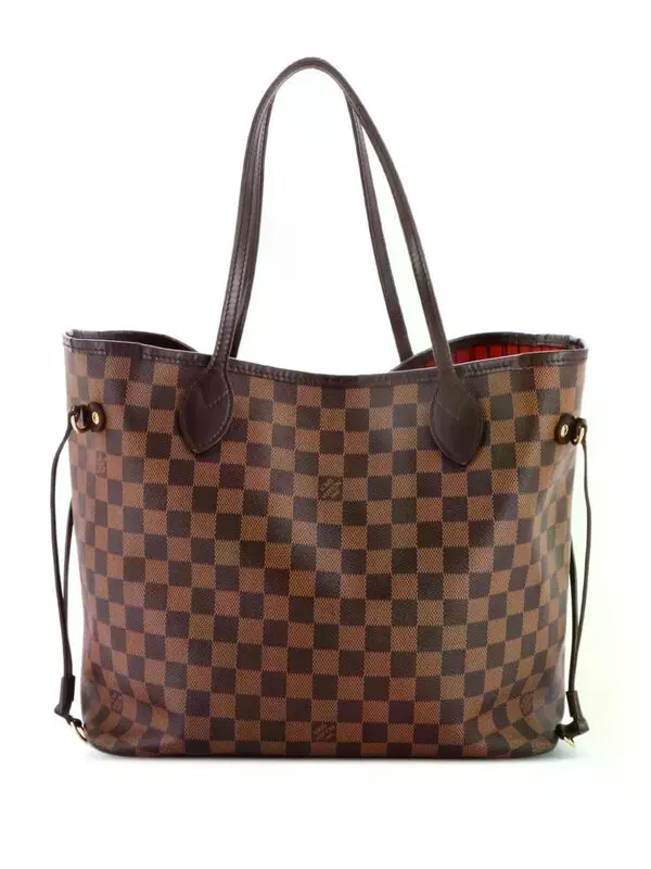 LOUIS VUITTON Neverfull Nm Damier Mm Tote Bag - Brown