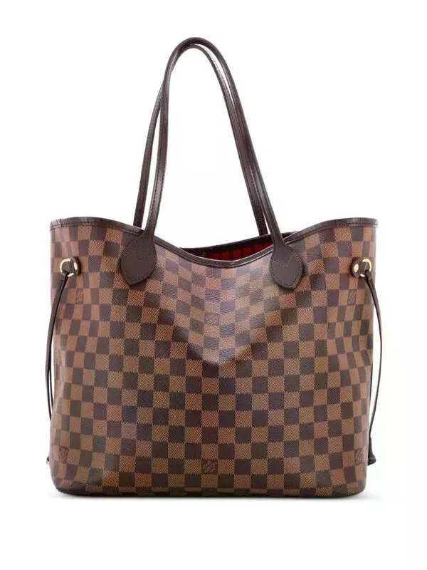 LOUIS VUITTON Neverfull Nm Damier Mm Tote Bag - Brown