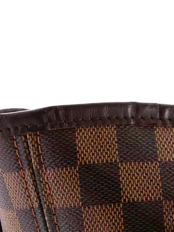 LOUIS VUITTON Neverfull Nm Damier Mm Tote Bag - Brown