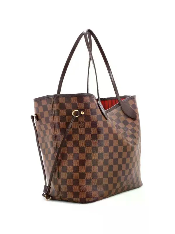 LOUIS VUITTON Neverfull Nm Damier Mm Tote Bag - Brown