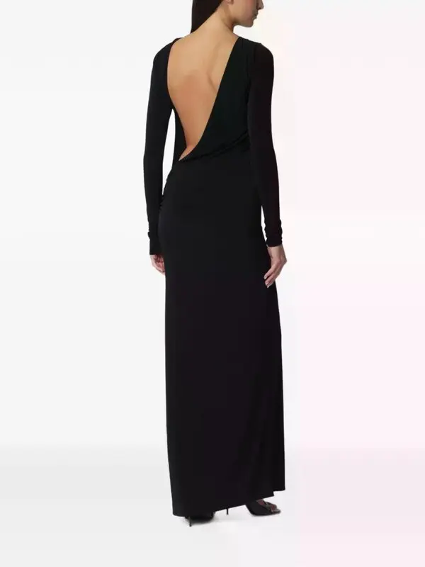 Andamane Sophie Deep Open-back Maxi Dress