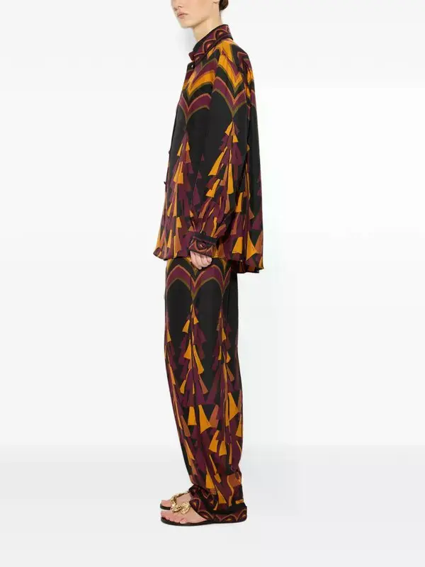 Emilio Pucci Baiadera Print Silk Shirt